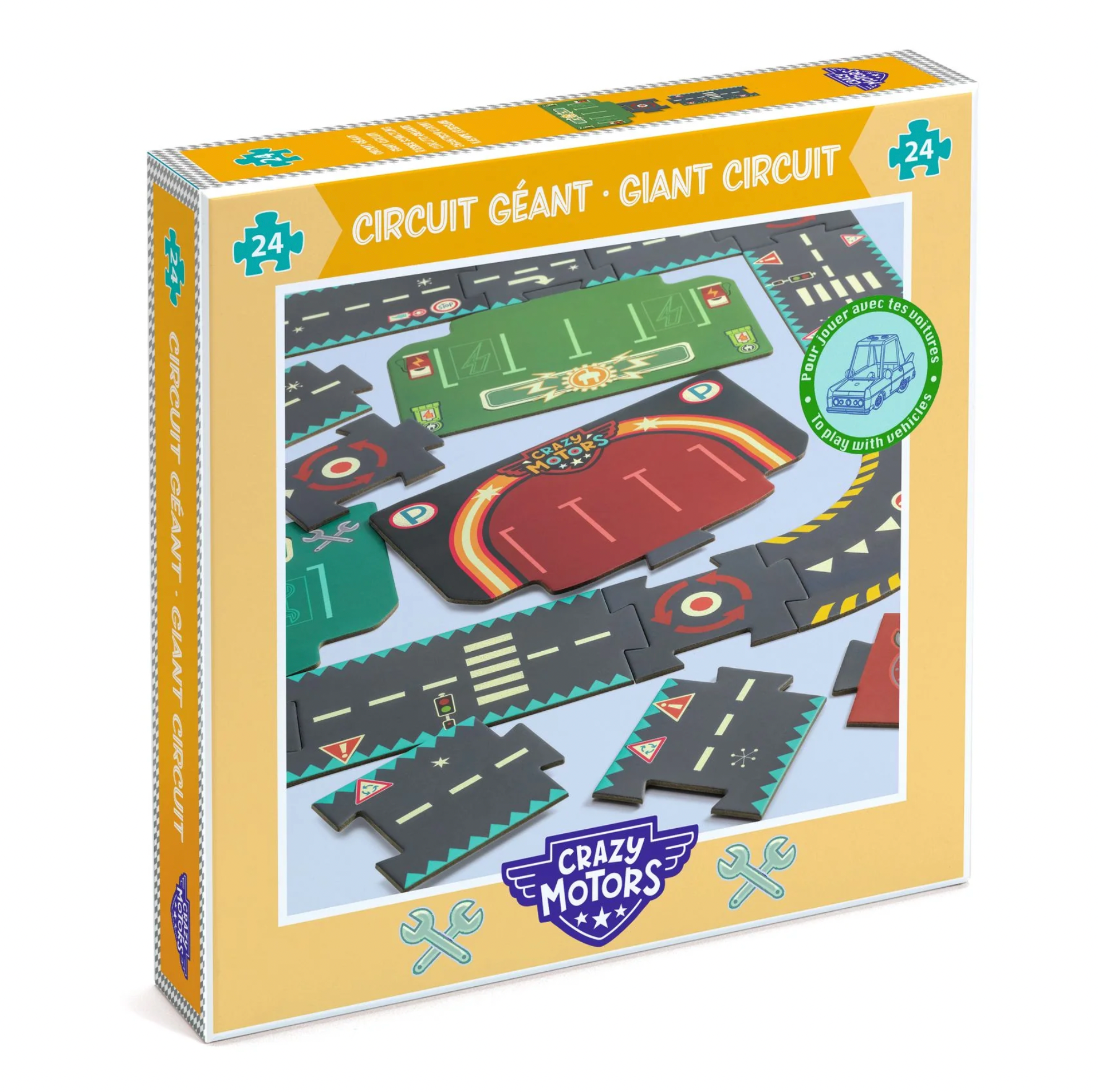 City Circuit 24pc Giant Puzzle – Stay Forever