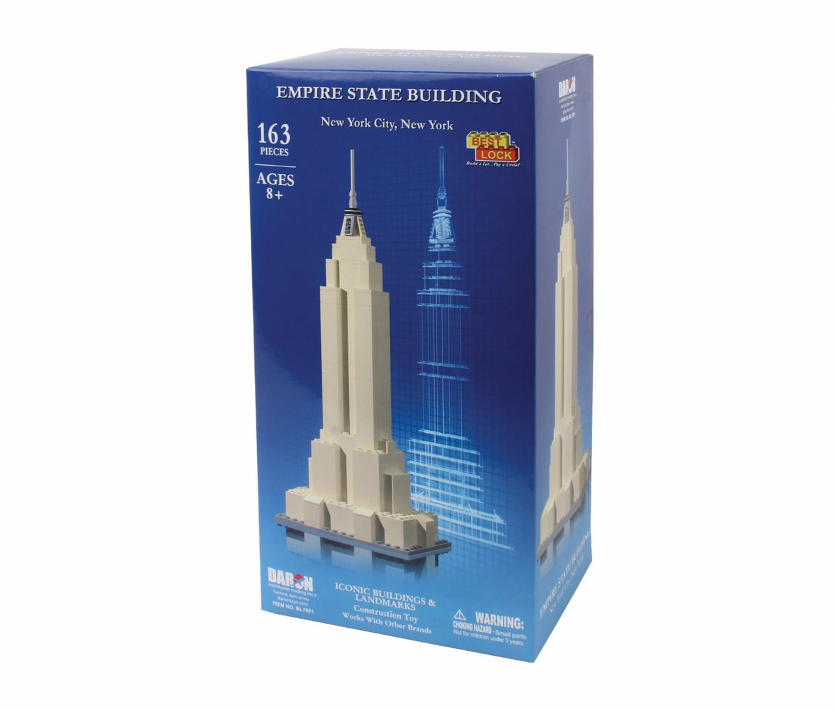 Empire State Building 163 Piece Construction Set – Stay Forever