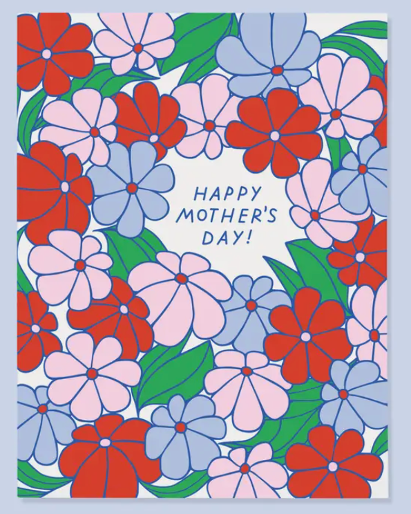 Mom Flower Card – Stay Forever